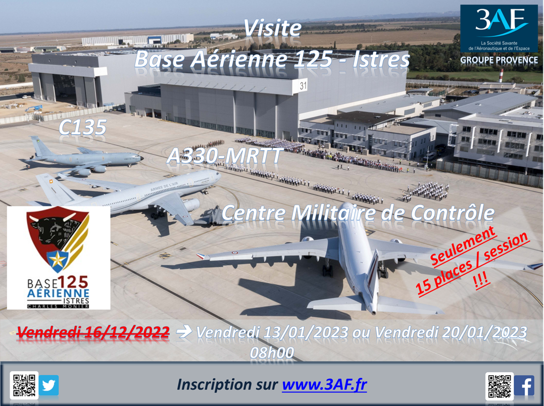 Visite de la BA125 - Istres