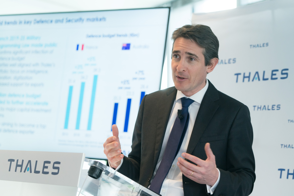 Patrice Caine, Président-Directeur Général du groupe Thales