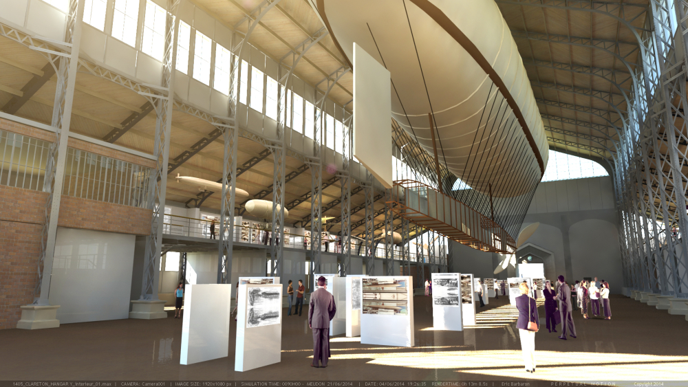 Le hangar Y de Meudon : du dirigeable La France à nos jours