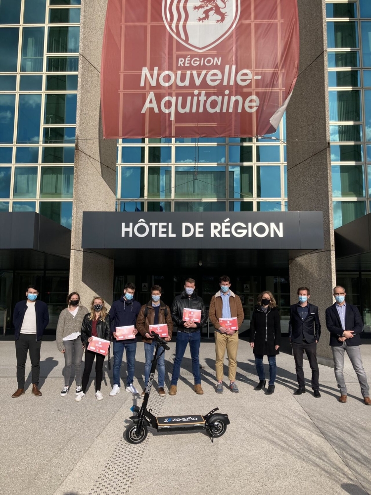 Remise du prix Néo Terra - Antenne Jeunes Aquitaine